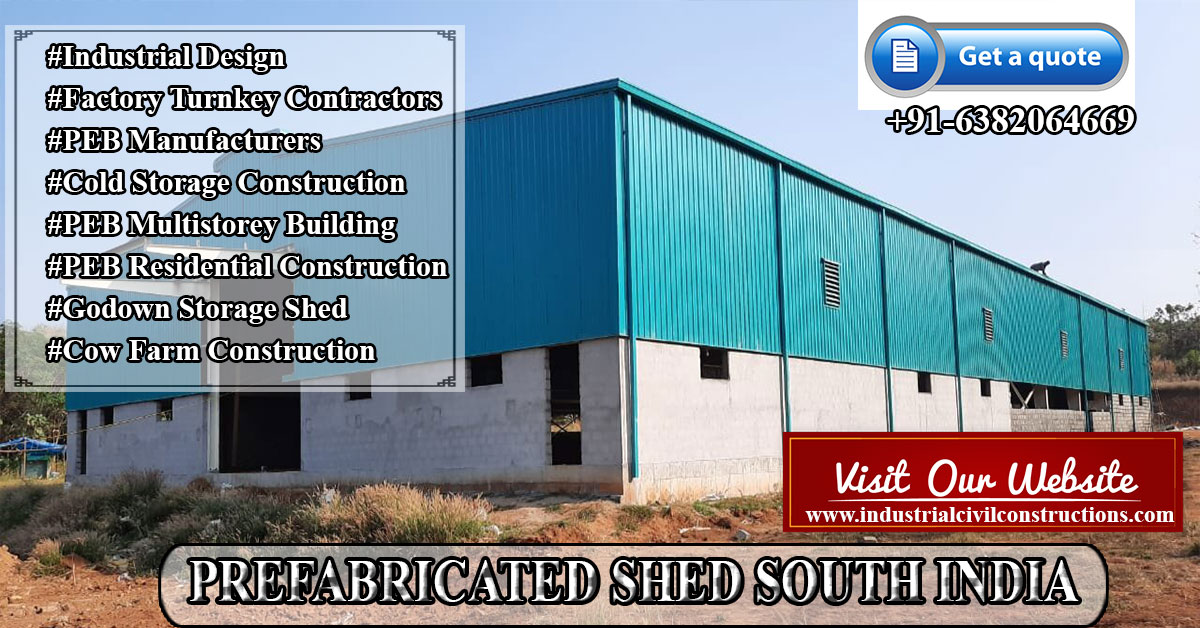 Prefabricated Shed Manufacturers|Chennai| Trichy| Madurai| Tadasricity ...